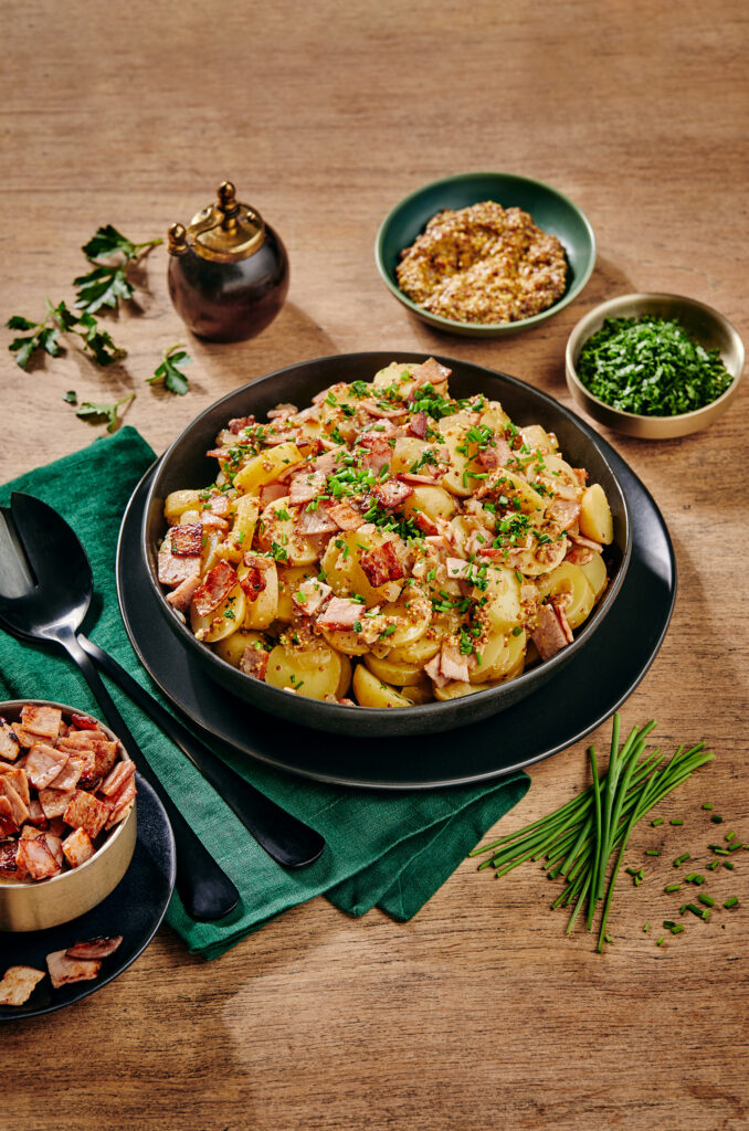 Canadian Back Bacon Potato Salad - Freybe