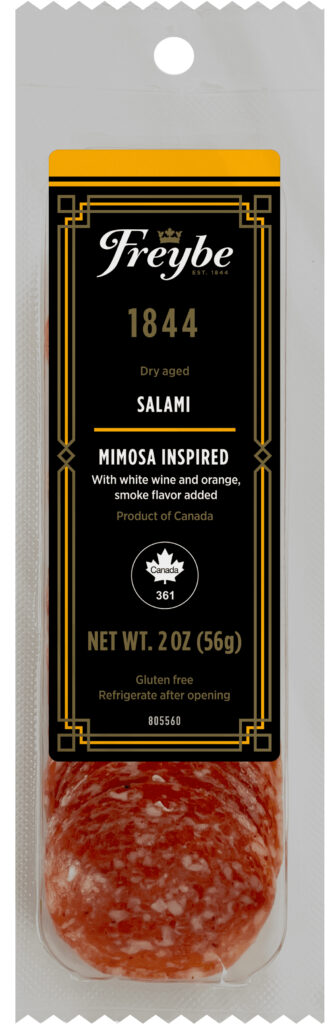 Mimosa Inspired Snack Salami - Freybe